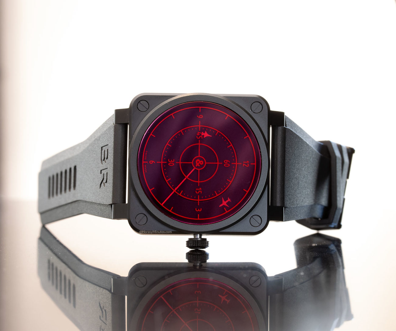 Bell & Ross BR 03-92 Red Radar Ceramic. Fotos en vivo y precio - Horas ...