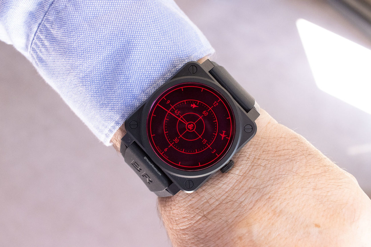 Bell & Ross BR 03-92 Red Radar Ceramic. Fotos en vivo y precio - Horas ...