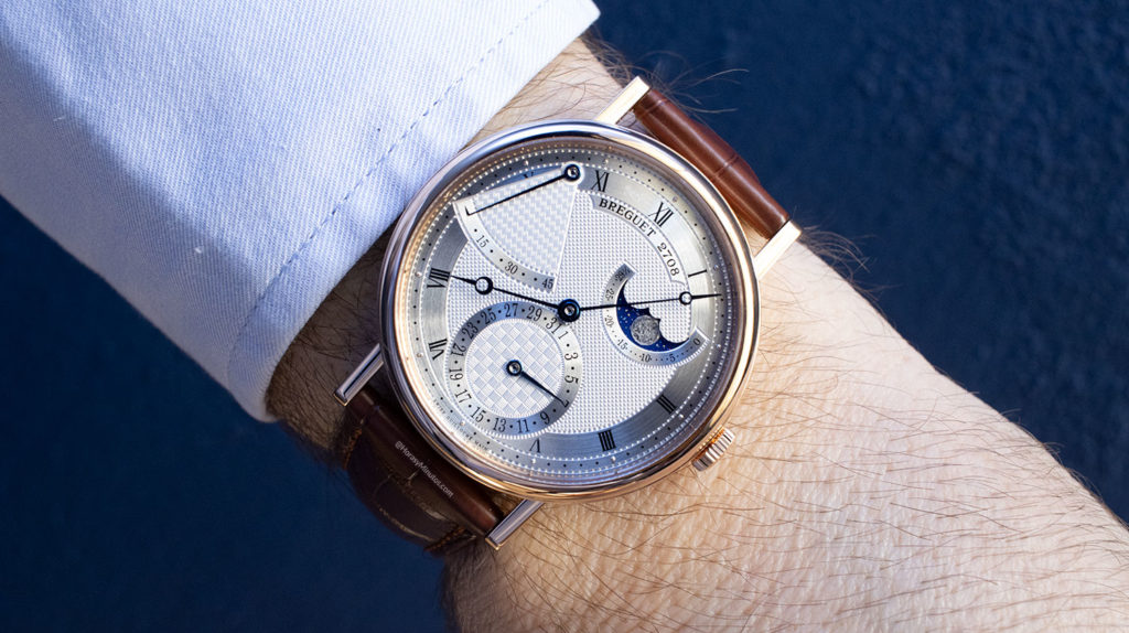 La belleza de los Breguet Classique 7137 de 2020, en vivo - Horas y Minutos