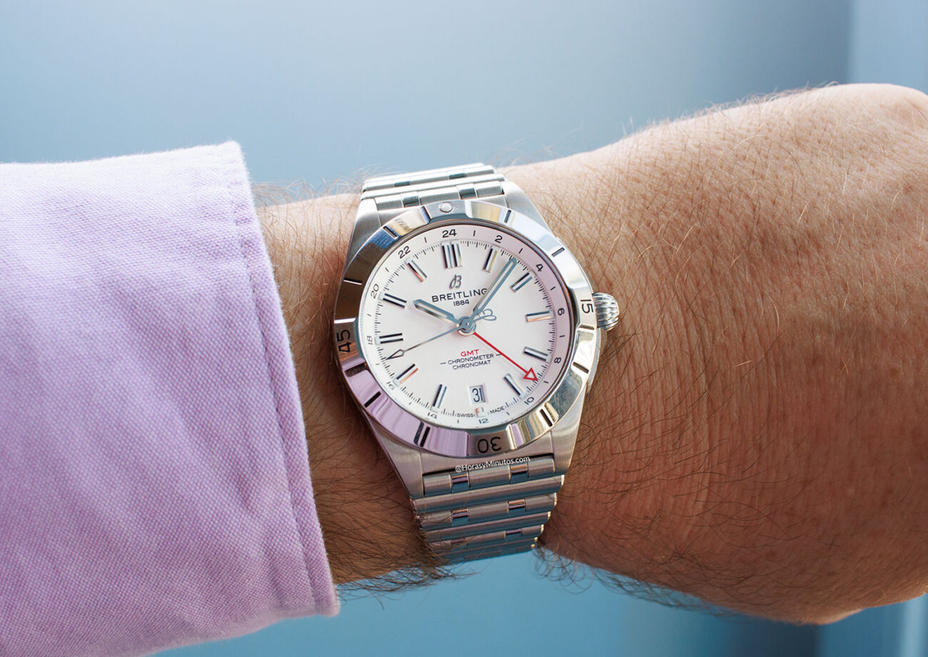 Breitling Chronomat Automatic GMT 40 y Super Chronomat Automatic 38. Fotos en vivo y precio ...