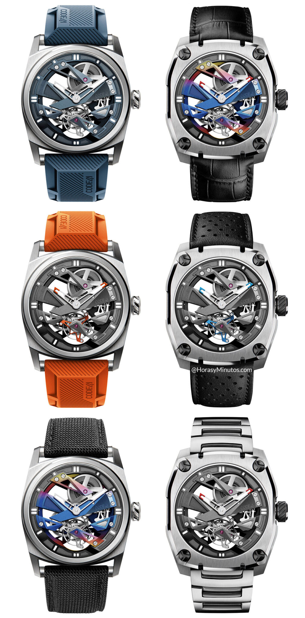 CODE41 T360 Tourbillon. Alta complicación clásica, pero moderna y ...