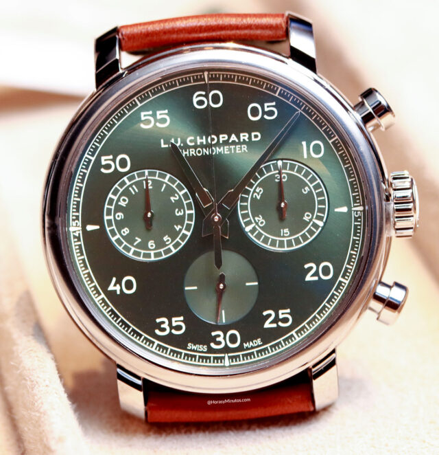 Chopard L.U.C 1963 Heritage Chronograph. Fotos en vivo y precio - Horas y Minutos