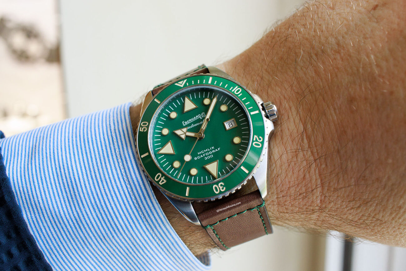 Dos Eberhard & Co. Scafograf, con fotos en vivo y precio - Horas y Minutos