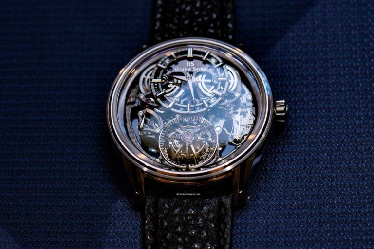 En vivo: Grand Seiko Kodo Constant-Force Tourbillon SLGT003 - Horas y ...