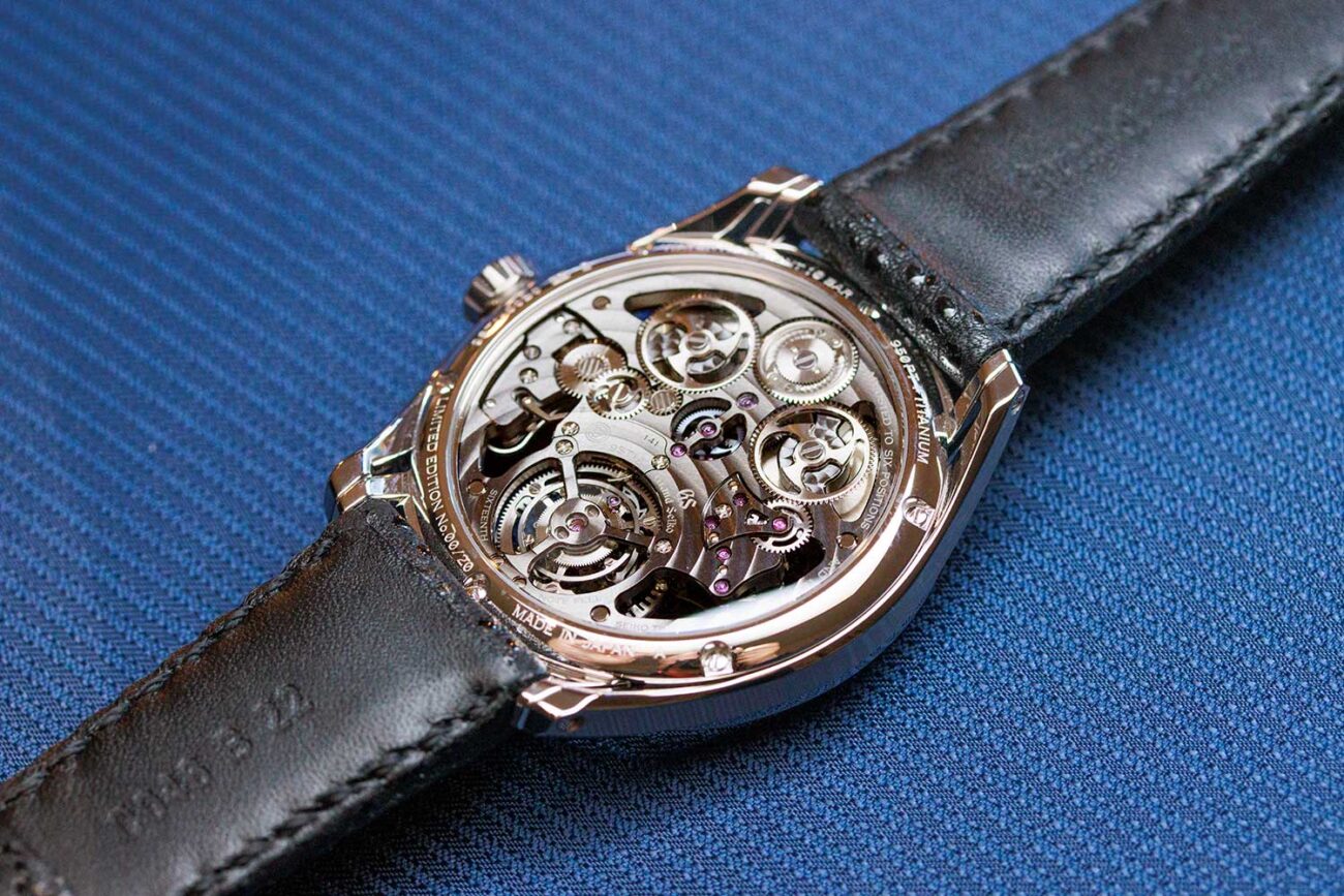 En vivo: Grand Seiko Kodo Constant-Force Tourbillon SLGT003 - Horas y ...