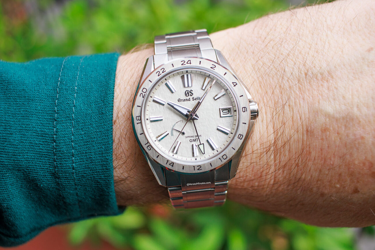Grand Seiko Evolution 9 SBGE285 Spring Drive GMT. Vídeo, fotos en vivo ...