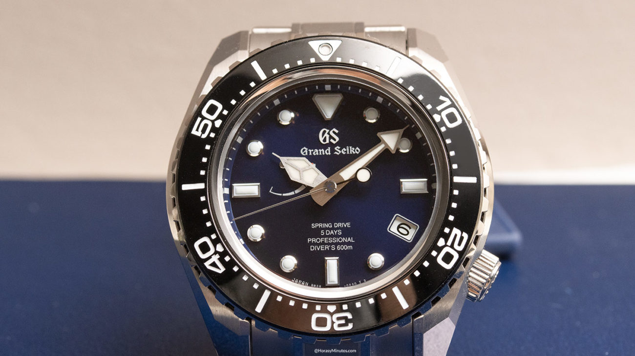 Grand Seiko Spring Drive Diver 60 Aniversario con nuevo calibre. Fotos ...