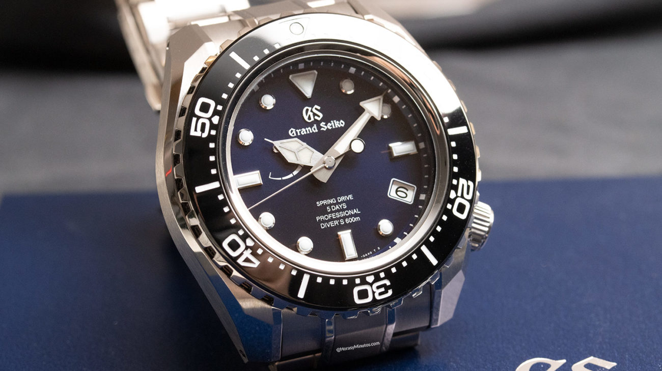 Grand Seiko Spring Drive Diver 60 Aniversario con nuevo calibre. Fotos ...