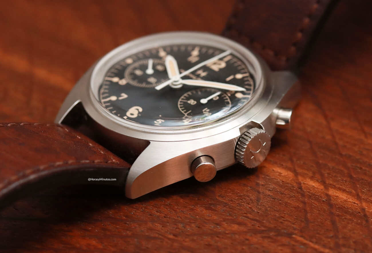 Hamilton Khaki Pilot Pioneer Mechanical Chronograph. Fotos en vivo y ...