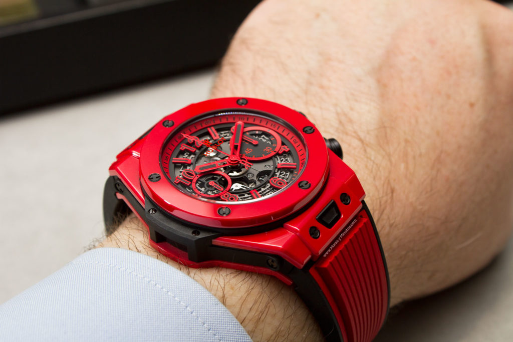 Fotos en vivo y precio del Hublot Big Bang Unico Red Magic - Horas y ...
