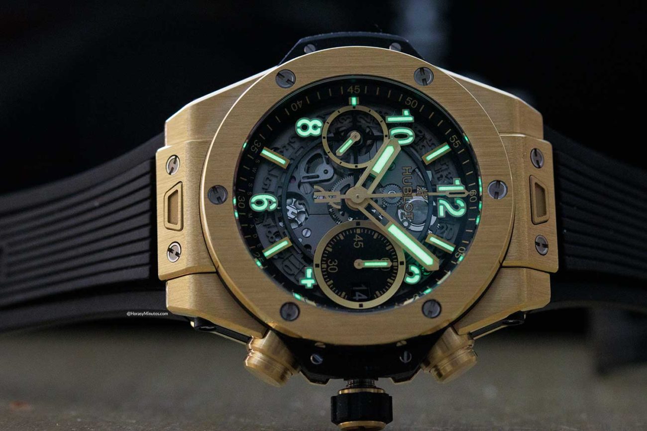 Los cuatro relojes de la Hublot Yellow Gold Collection, en vivo - Horas ...