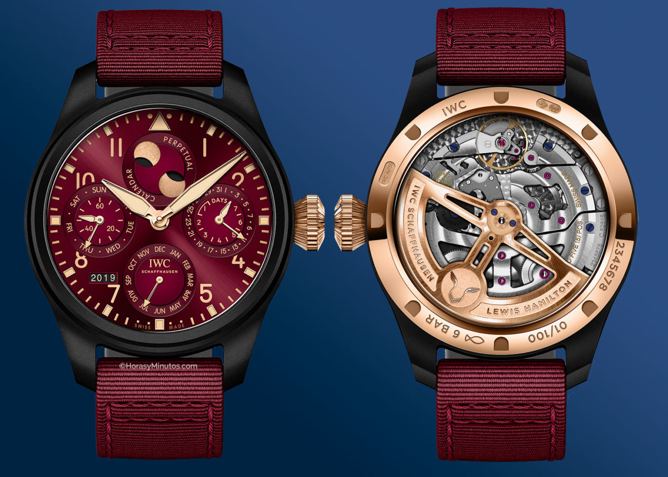 Ediciones Limitadas IWC Lewis Hamilton y Mercedes Benz AMG - Horas y ...