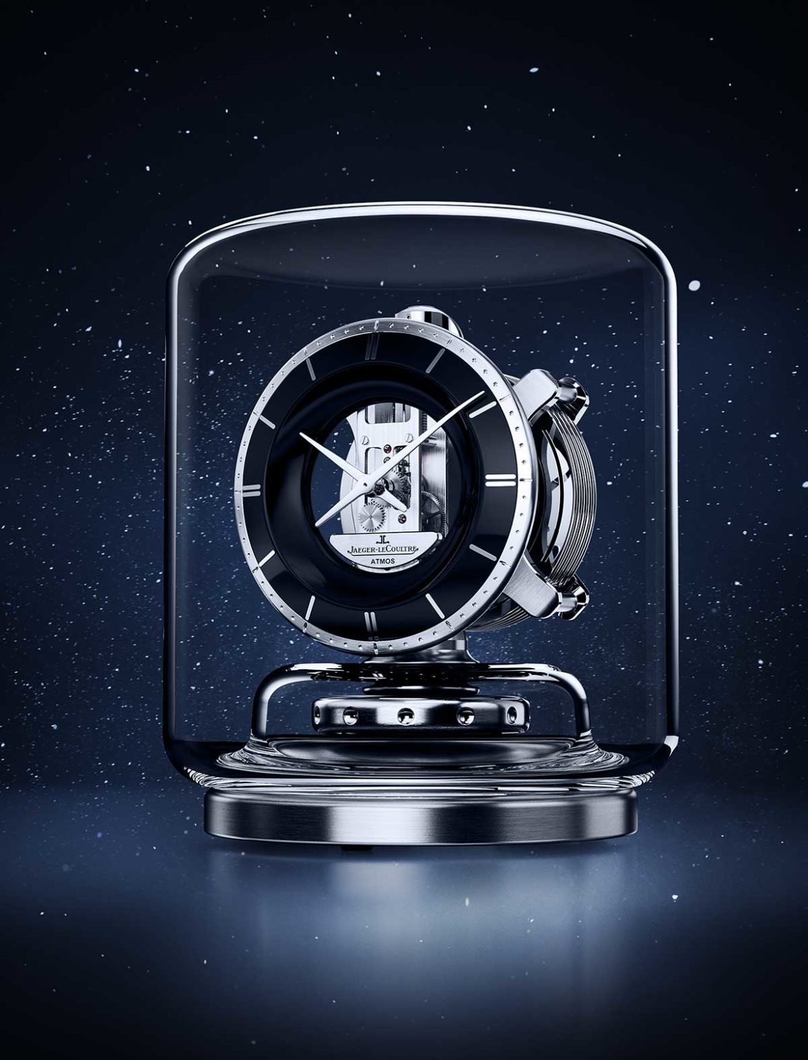 Jaeger-LeCoultre Atmos: el reloj eterno que vive del aire - Horas y Minutos