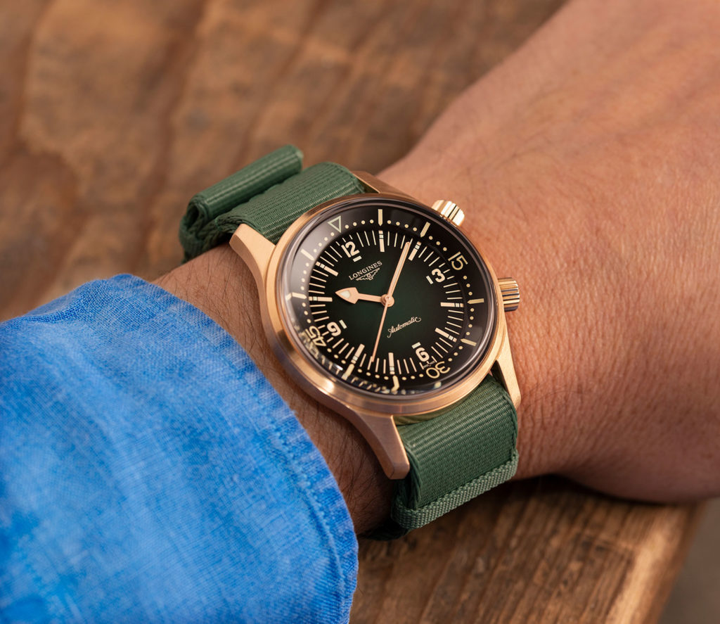 Longines Legend Diver Bronze. El modelo más atractivo - Horas y Minutos