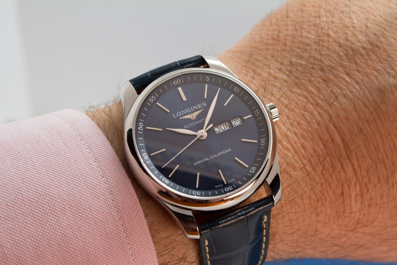 Longines Master Collection Annual Calendar. Fotos en vivo y precios ...