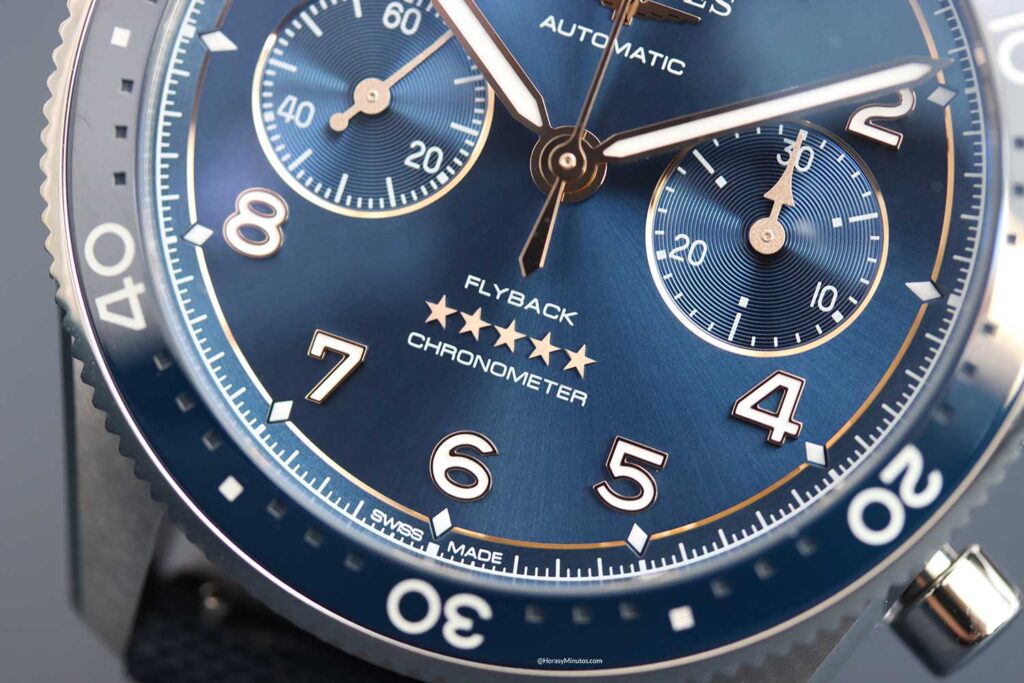 Longines Spirit Flyback. Fotos en vivo y precios - Horas y Minutos