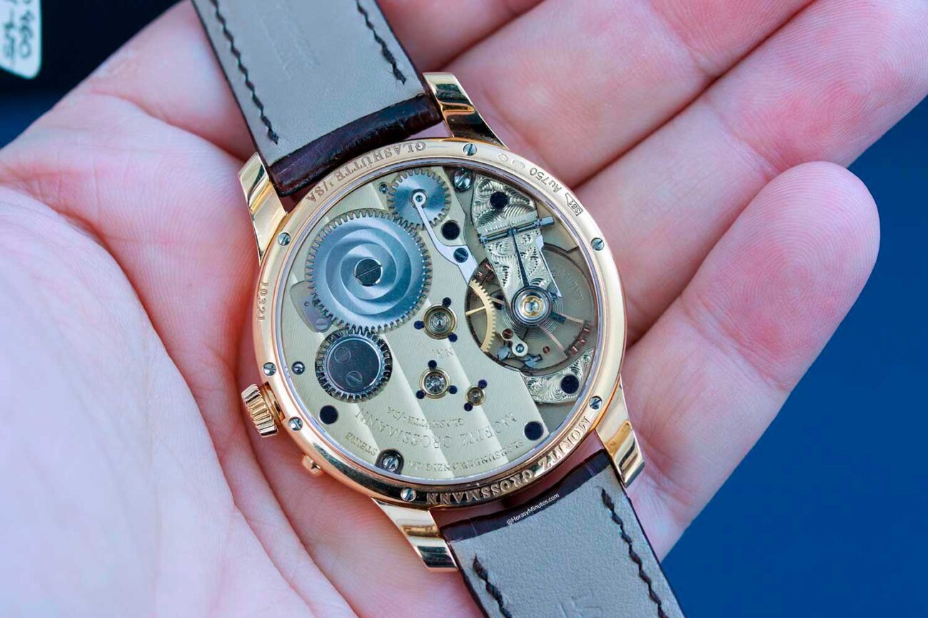 Moritz Grossmann Benu Power Reserve. Fotos en vivo y precio - Horas y ...