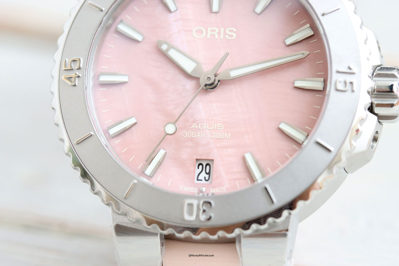 Oris Aquis Date 36,5 mm. Fotos en vivo y precio - Horas y Minutos