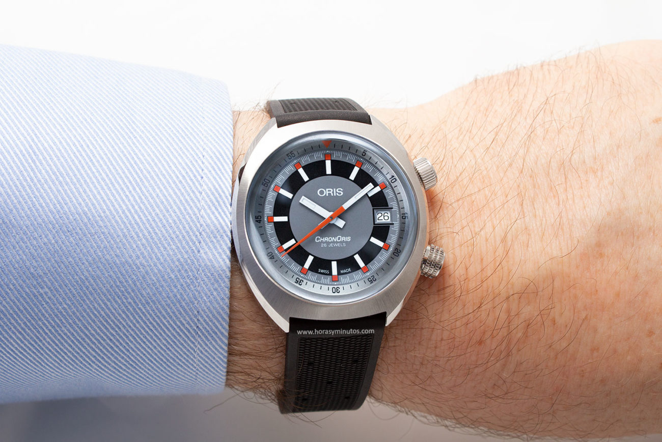 Oris ChronOris Date: fotos en vivo y precio - Horas y Minutos