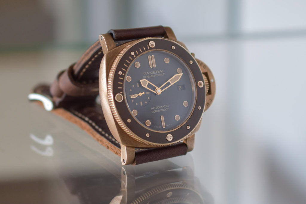 Panerai Submersible Bronzo PAM00968. Fotos en vivo y precio - Horas y ...