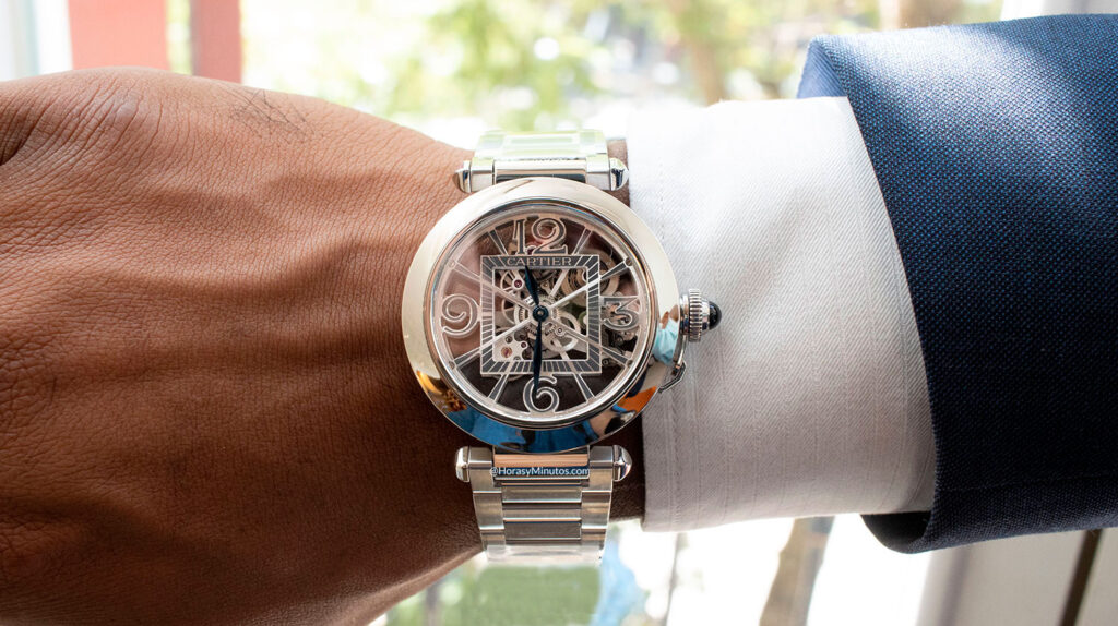 Pasha de Cartier Skeleton. Historia, fotos en vivo y precio - Horas y ...