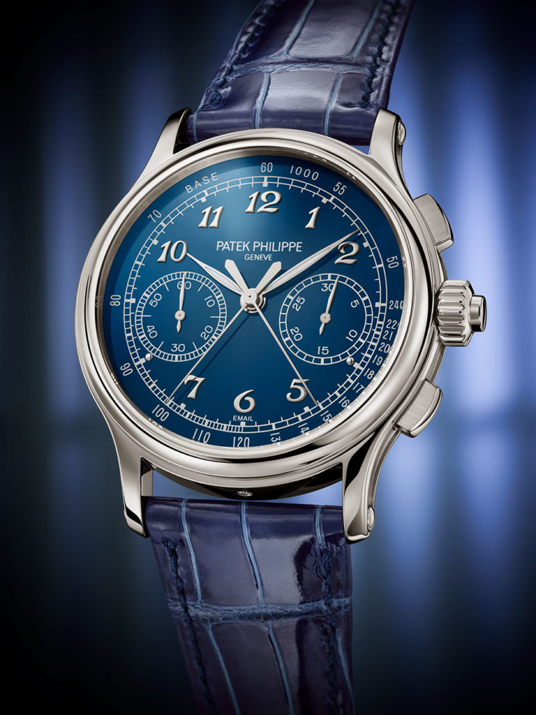 Patek Philippe Cronógrafo Rattrapante con Esfera "Grand Feu" - Horas y ...