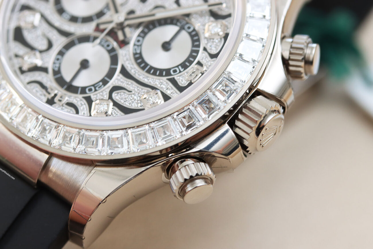 El Rolex Daytona "Eye of the Tiger" Oro Blanco: Historia, fotos en vivo ...