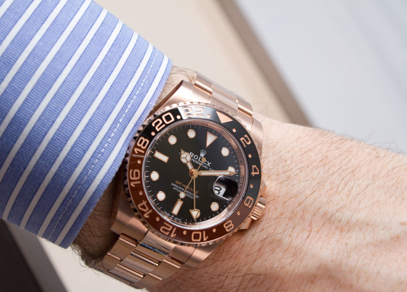 Rolex GMT Master II 2018: vídeo, fotos en vivo y precios - Horas y Minutos