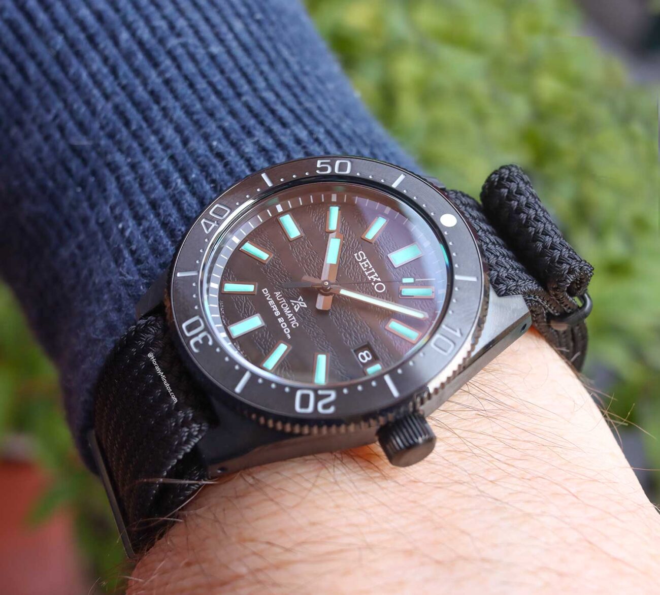 Seiko Prospex Black Series Night Vision. Fotos en vivo y precio - Horas ...