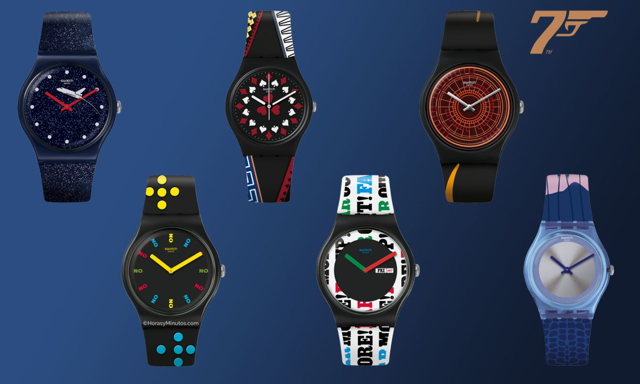 Swatch James Bond Collection 2020. Modelos y precio - Horas y Minutos