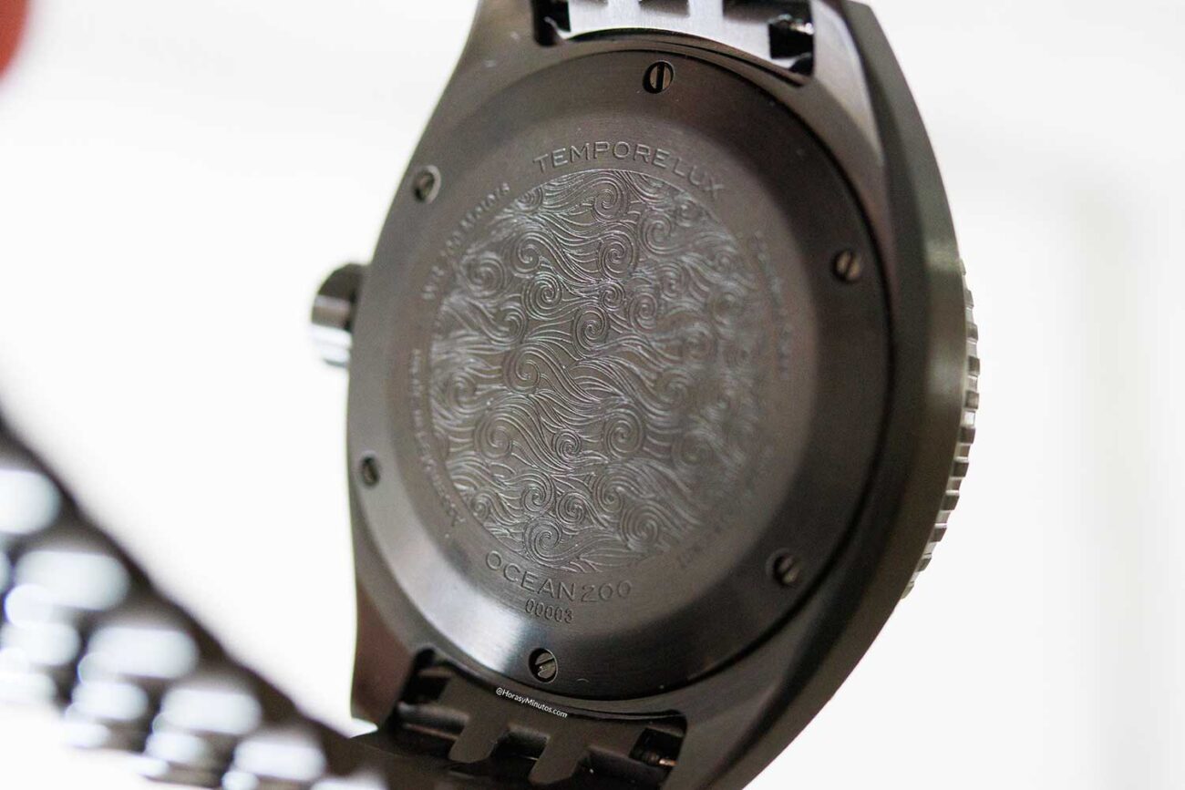 Tempore Lux Ocean 200 Automatic Black Edition. Fotos en vivo y precio - Horas y Minutos