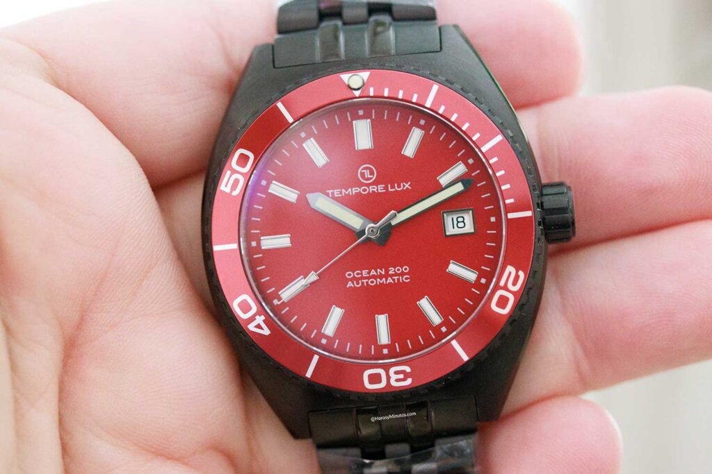 Tempore Lux Ocean 200 Automatic Black Edition. Fotos en vivo y precio - Horas y Minutos