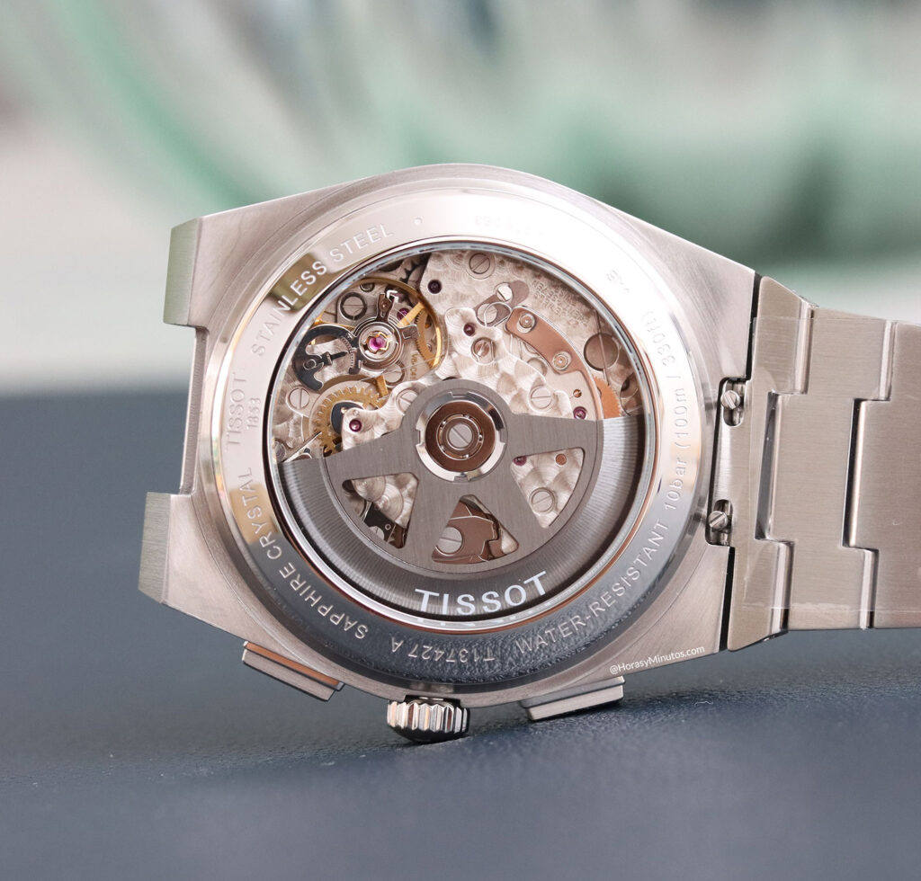 Tissot PRX Automatic Chronograph "Panda Azul". Fotos en vivo y precio ...