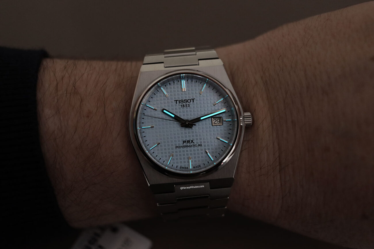 Tissot PRX Powermatic 80 Ice Blue. La nueva tentación de Tissot - Horas ...