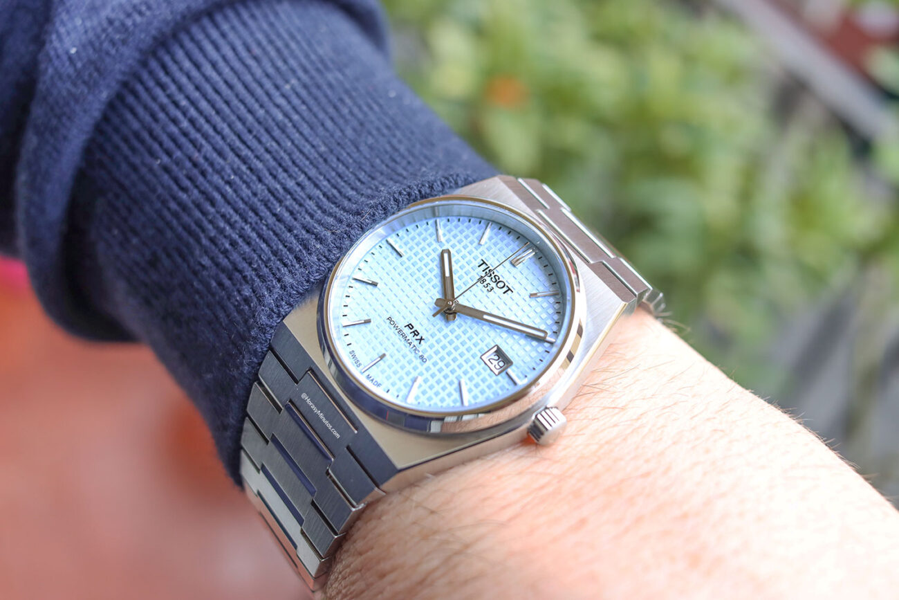 Tissot PRX Powermatic 80 Ice Blue. La nueva tentación de Tissot - Horas ...