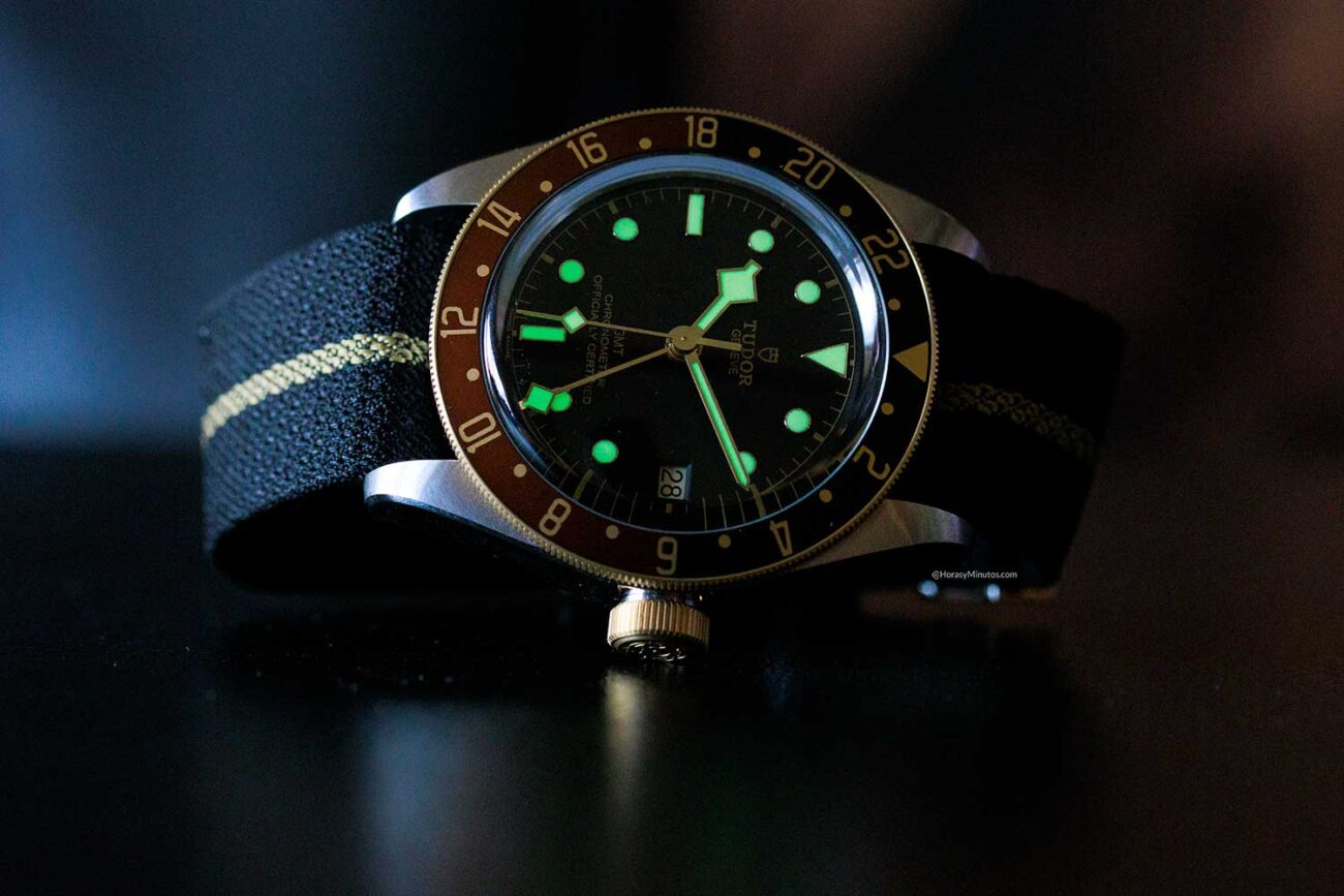Tudor Black Bay GMT Root Beer. Fotos en vivo y precios - Horas y Minutos