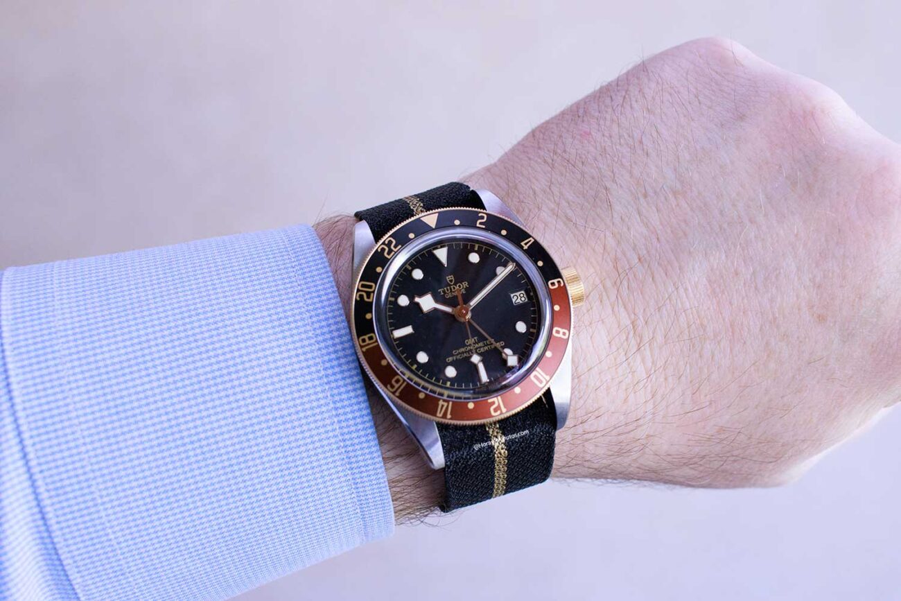 Tudor Black Bay GMT Root Beer. Fotos en vivo y precios - Horas y Minutos