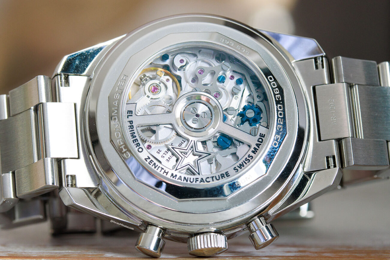 Zenith Chronomaster Original Pink. Fotos en vivo y precio - Horas y Minutos